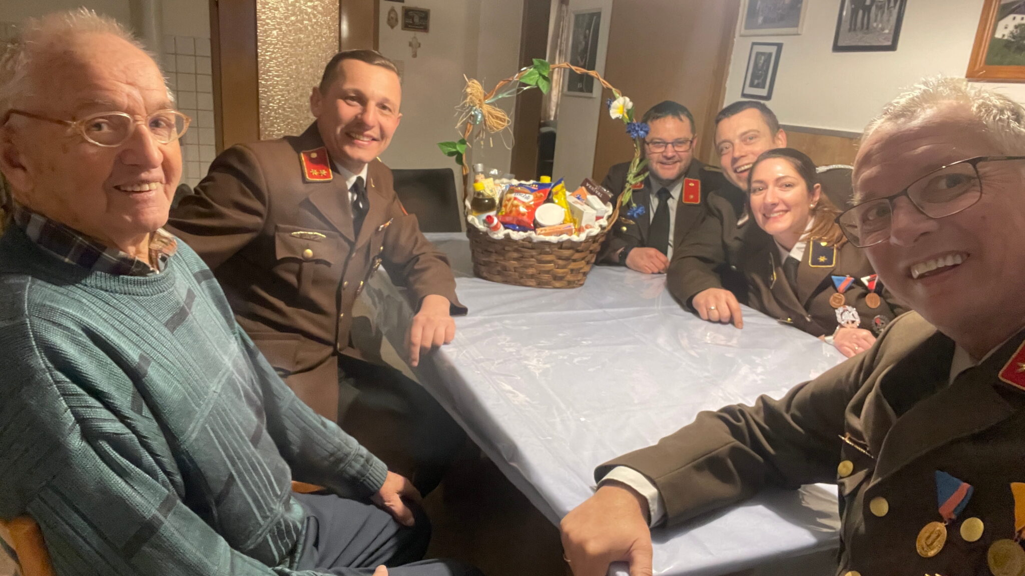 Gratulation zum 90iger - FF Pürstling